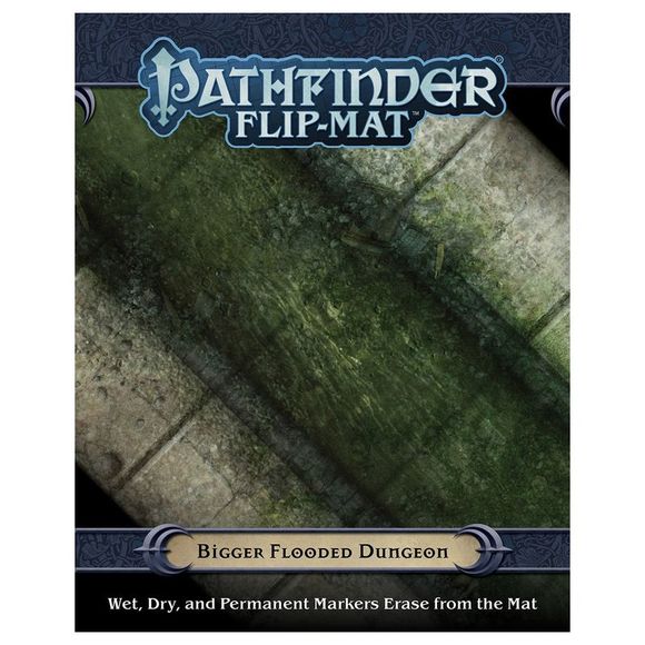 Paizo | Games | Pathfinder Flipmat Bigger Flooded Dungeon | Poshmark